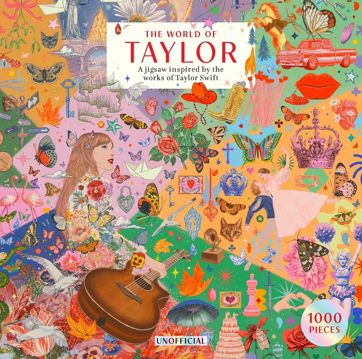 The World Of Taylor Swift 1000 Piece Jigsaw Puzzle | Waterstones