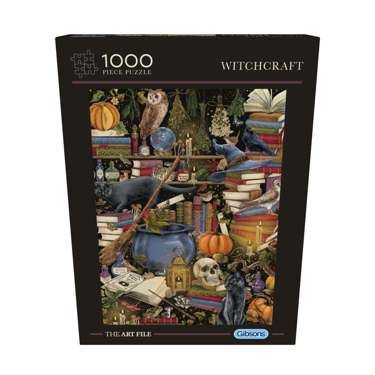 Art File Witchcraft 1000 Piece Jigsaw Puzzle | Waterstones