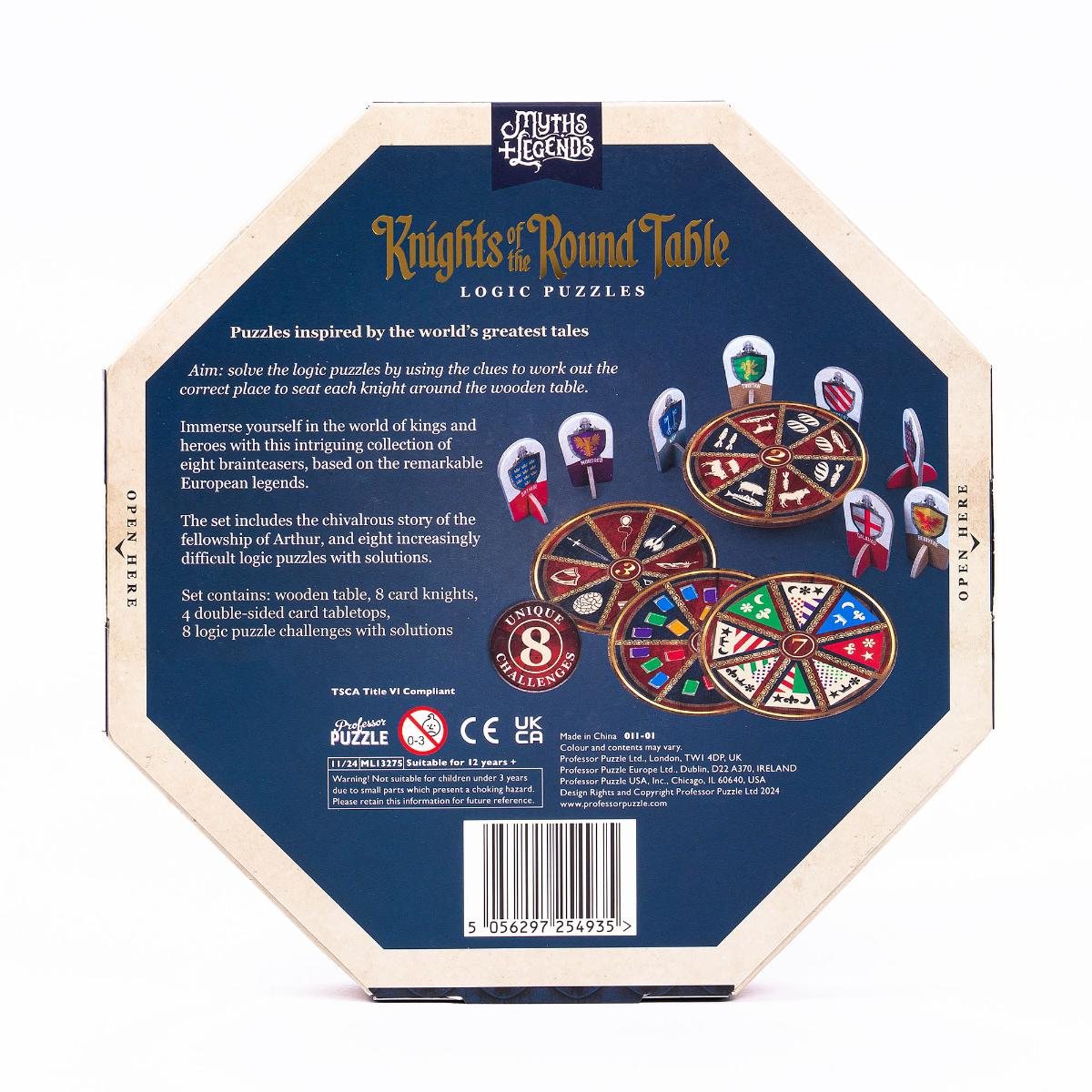 Knights Of The Round Table Logic Puzzle | Waterstones