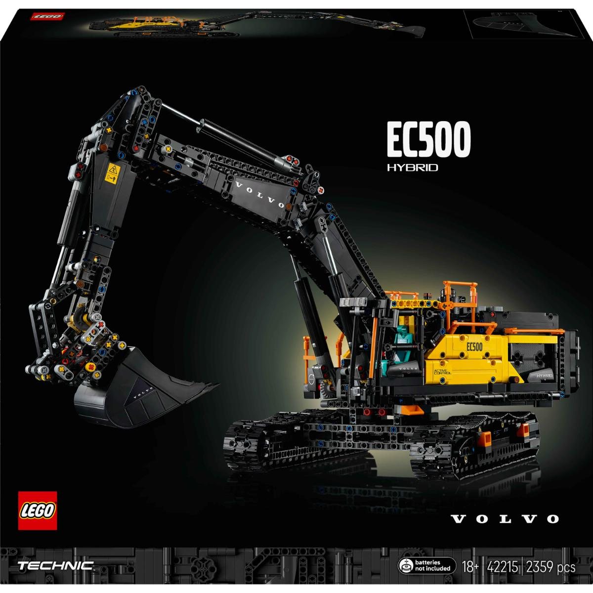 Volvo EC500 Hybrid Excavator | Waterstones