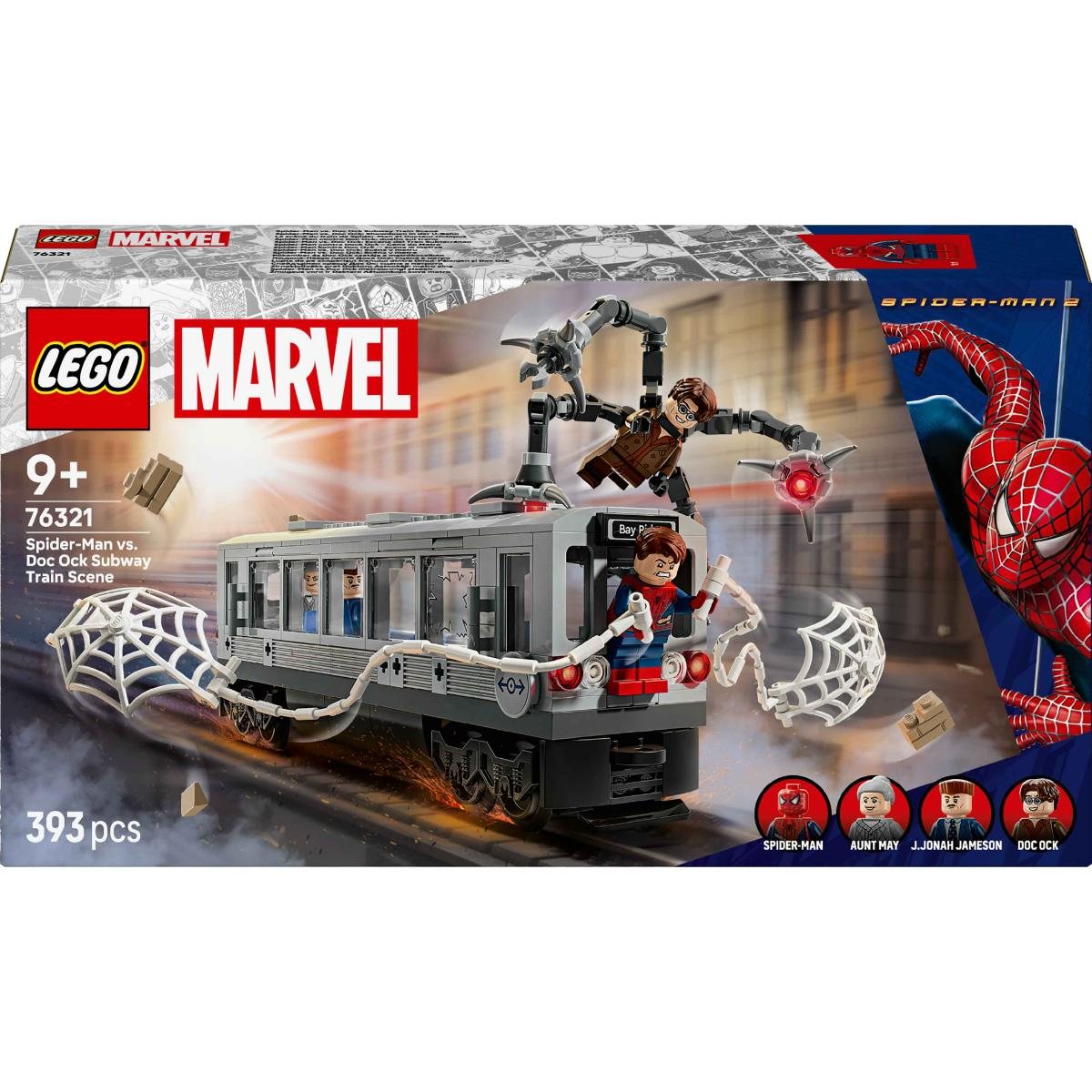 Iconic Subway Train Scene From Spider-Man | Waterstones