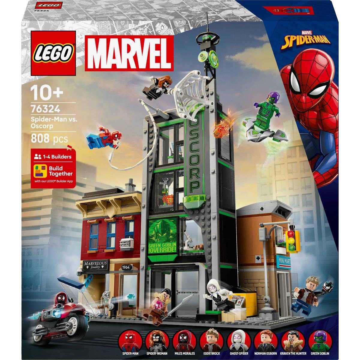 Spider-Man Street With Oscorp Building | Waterstones