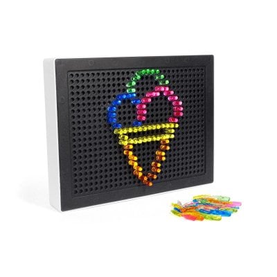 Led Pixel Peg Lamp | Waterstones