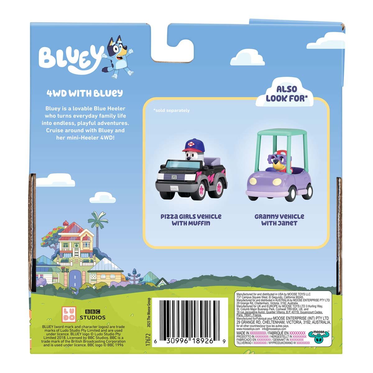 Bluey S13 Vehicle & Bluey Figure | Waterstones
