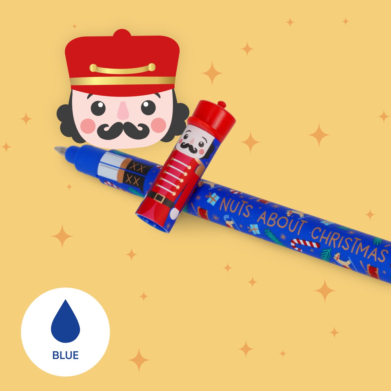 Christmas Erasable Pen Set Of 3 | Waterstones