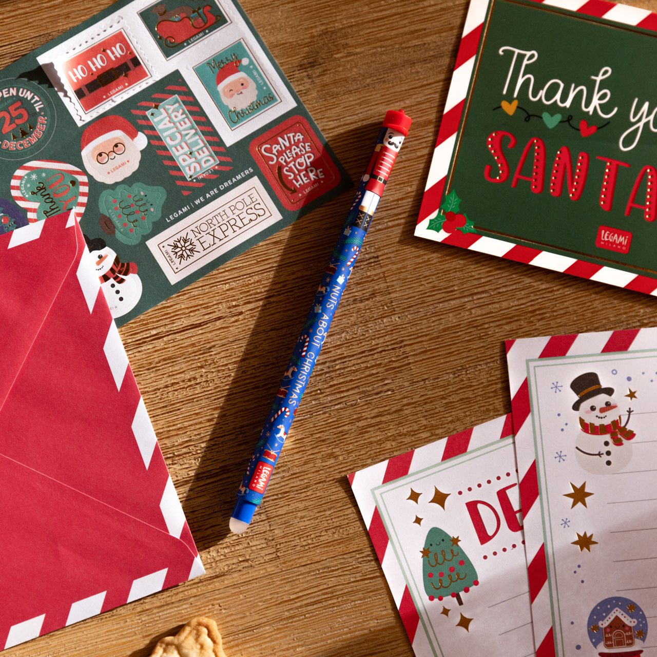Christmas Erasable Pen Set Of 3 | Waterstones