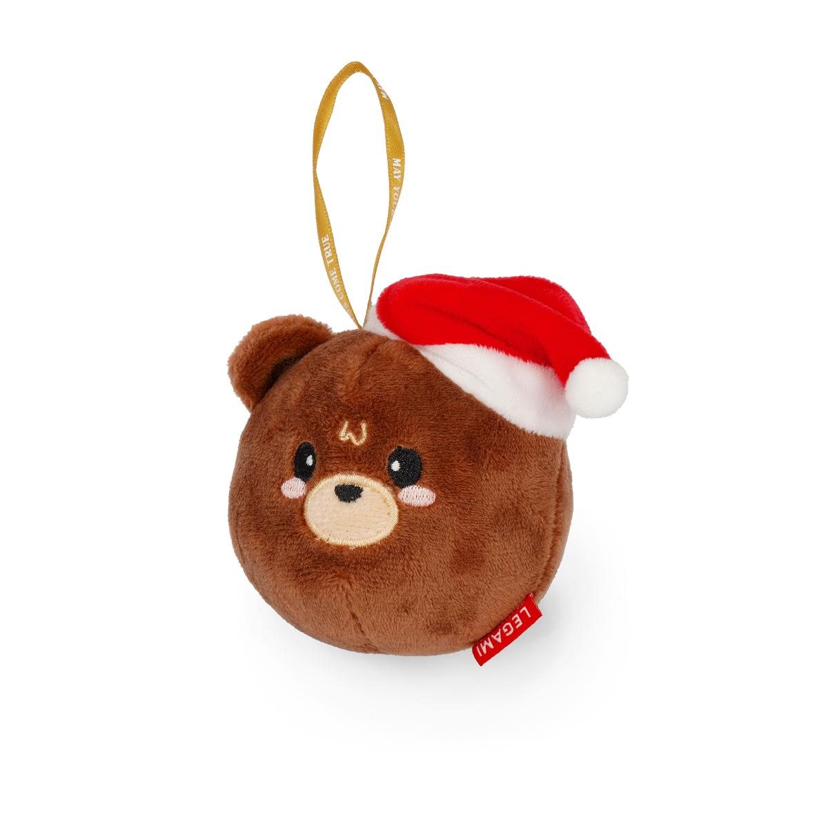 Teddy Plush Christmas Decoration | Waterstones
