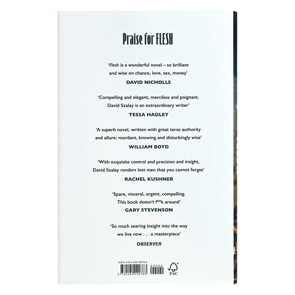 Flesh by David Szalay | Waterstones