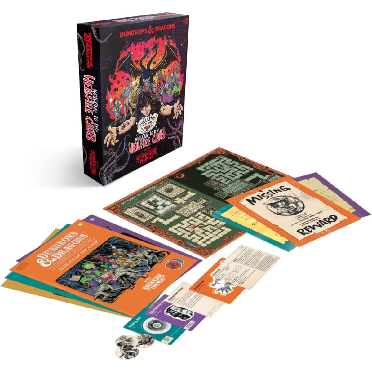 D&D Starter Set: Stranger Things Welcome To Hellfire Club | Waterstones