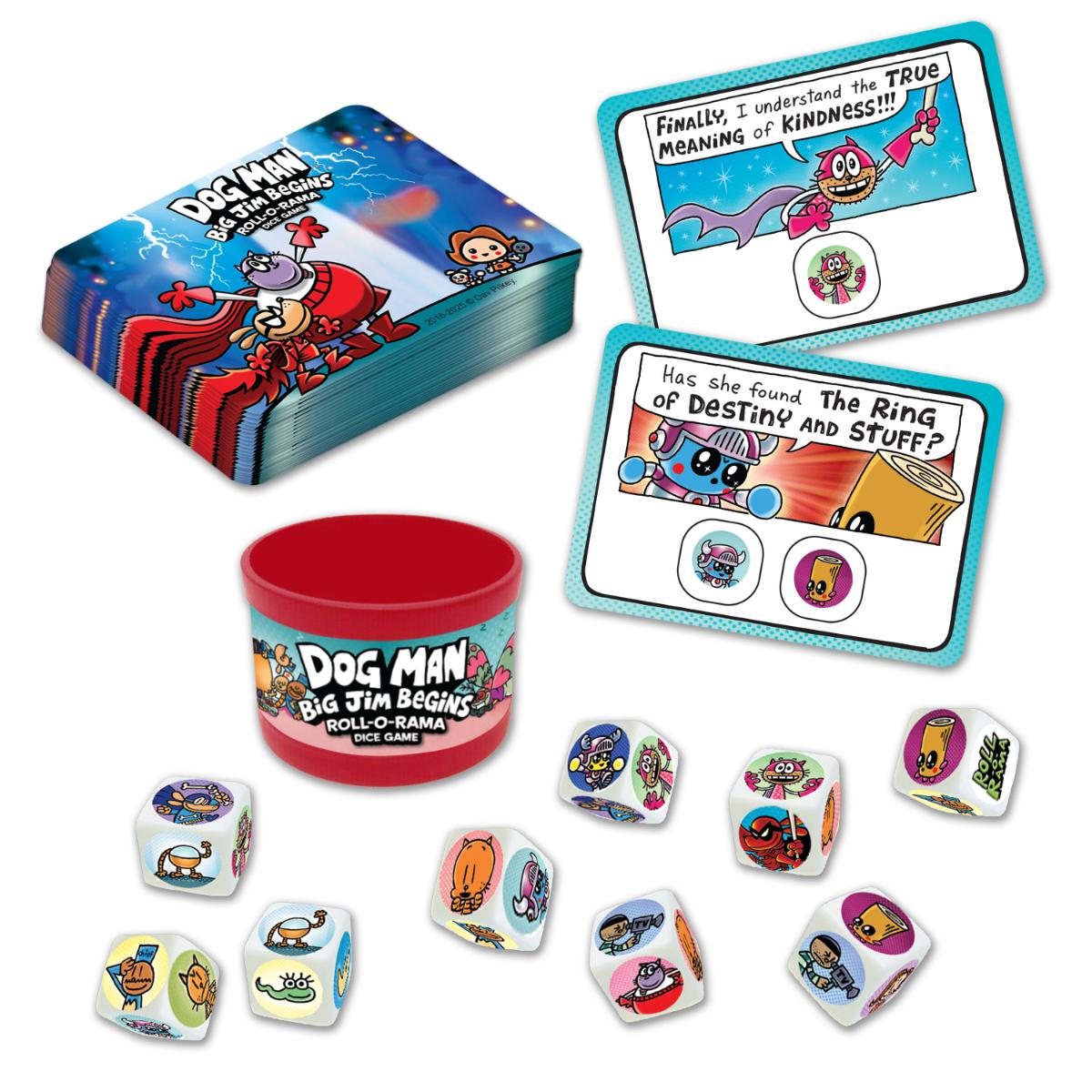 Dog Man Big Jim Begins Dice Game | Waterstones