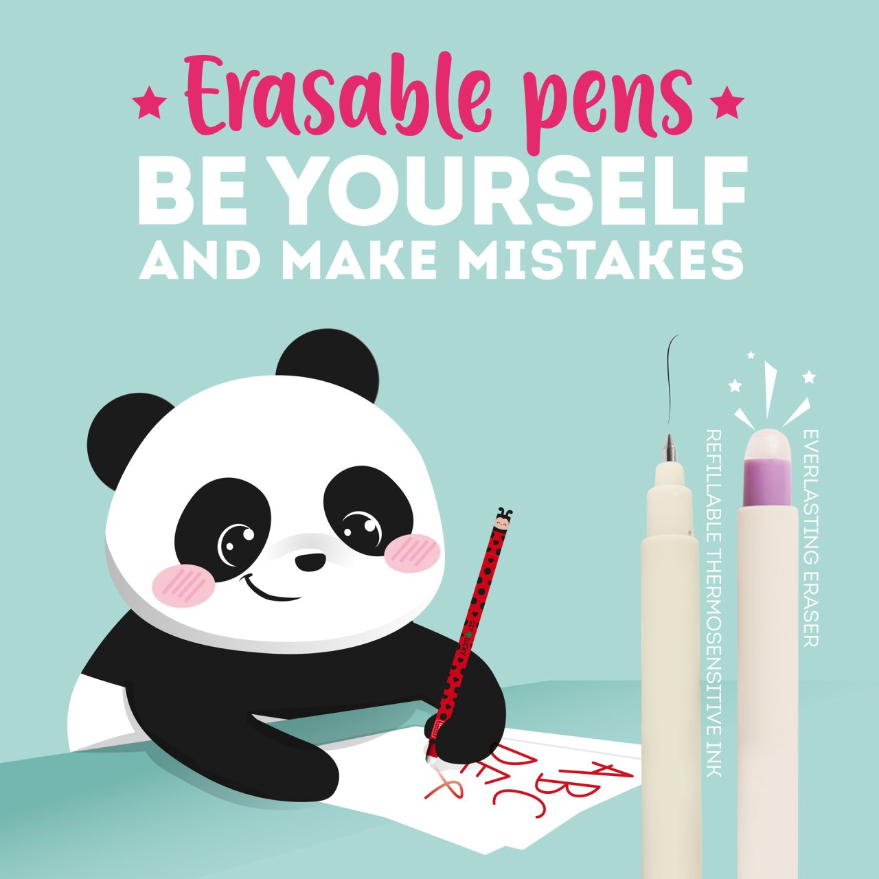 Ladybird Erasable Pen | Waterstones