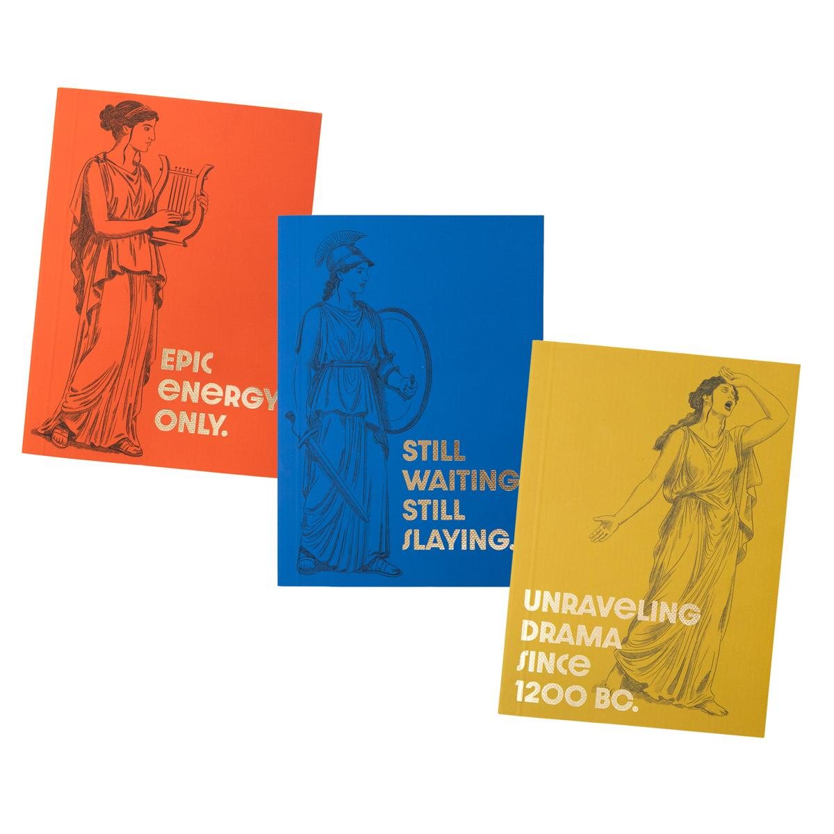 The Odyssey Epic Notes Set Of3 A6 Pocket Notebooks | Waterstones