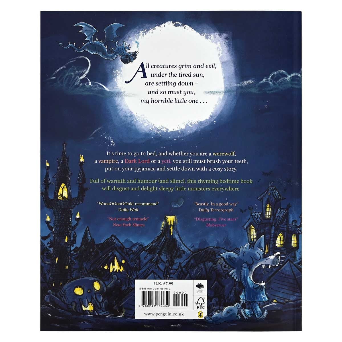 Sleep Tight, Disgusting Blob by Huw Aaron | Waterstones