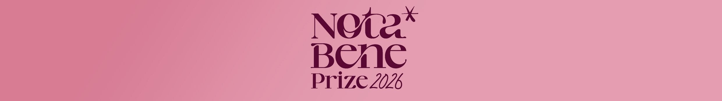 The Nota Bene Prize