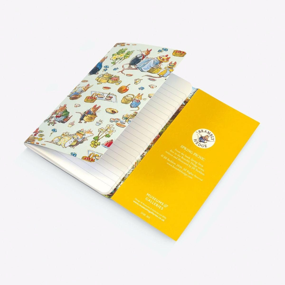 Spring Picnic Stitched Notebook | Waterstones
