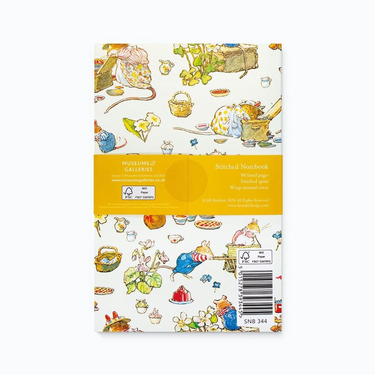 Spring Picnic Stitched Notebook | Waterstones