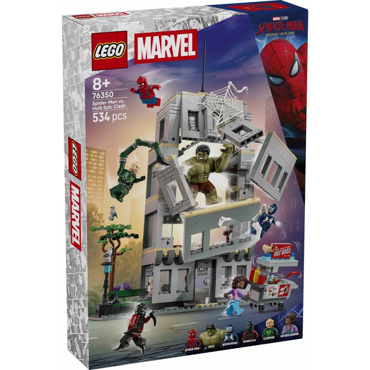 Spider-Man Vs. Hulk Epic Clash | Waterstones