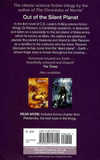 Out of the Silent Planet by C.S. Lewis | Waterstones