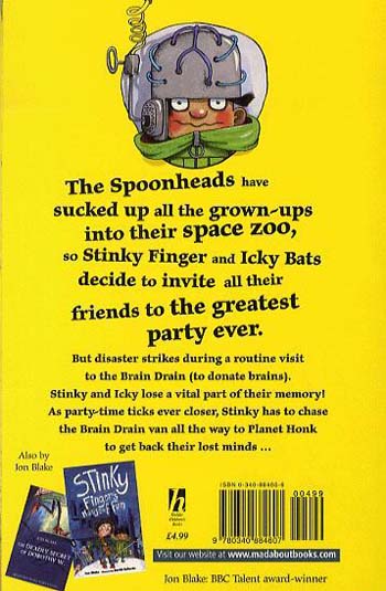 Stinky Finger: Crazy Party at the House of Fun by Jon Blake, David ...