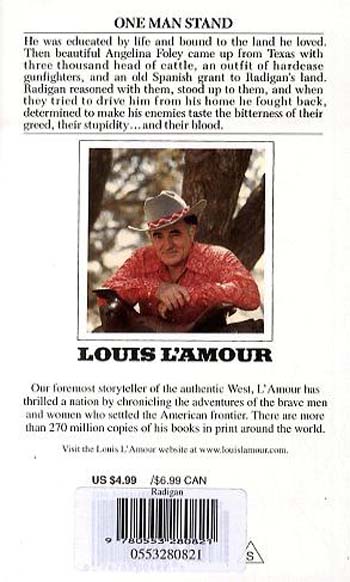 Radigan by Louis L'Amour | Waterstones
