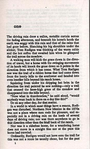 Radigan by Louis L'Amour | Waterstones