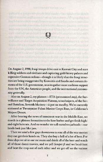 Jarhead by Anthony Swofford | Waterstones