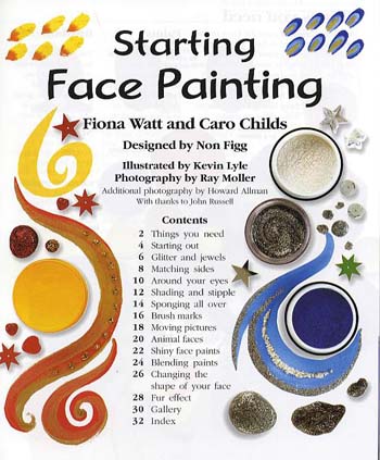 Starting Face Painting | Waterstones