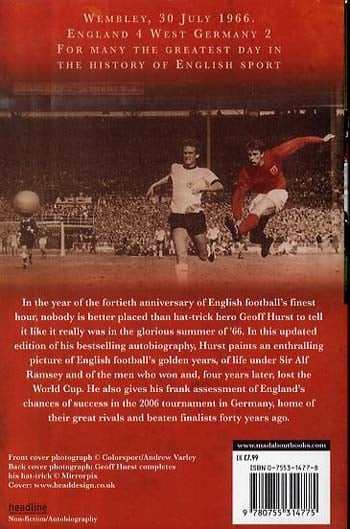 1966 and All That by Geoff Hurst | Waterstones