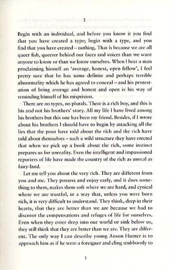 The Rich Boy by F. Scott Fitzgerald, John Updike | Waterstones