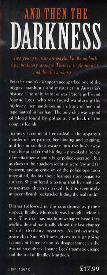 And Then the Darkness by Sue Williams | Waterstones
