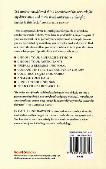 A Practical Guide to Research Methods by Dr. Catherine Dawson | Waterstones