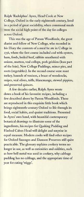 Ralph Ayres' Cookery Book by Jane Jakeman, David Vaisey | Waterstones
