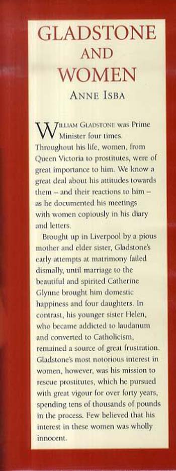 Gladstone and Women by Anne Isba | Waterstones