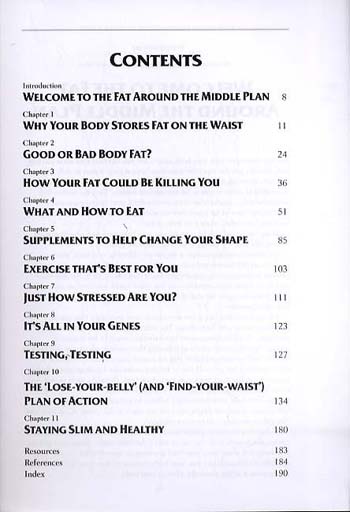 Fat Around the Middle: How To Lose That Bulge For Good and Why It's Not ...