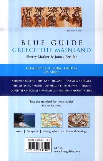 Blue Guide Greece the Mainland by Sherry Marker, James Pettifer ...