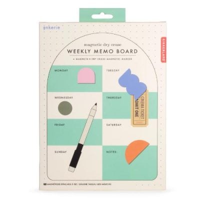 Magnetic Memo Board Green | Waterstones