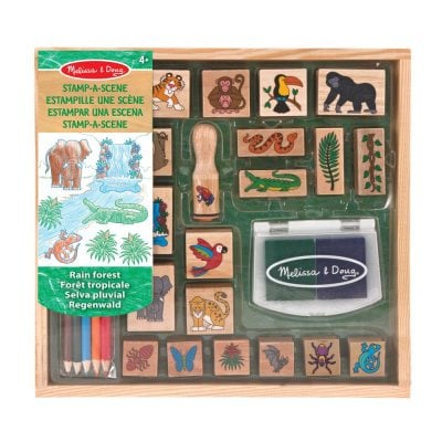 Stamp-A-Scene - Rain Forest | Waterstones