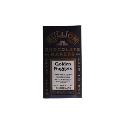 Bullion Golden Nugget Milk Chocolate Bar 63G | Waterstones
