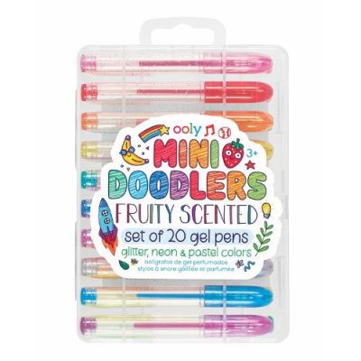 Mini Doodlers Fruity Scented Gel Pens X 20 Waterstones