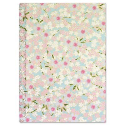 Pocket Notebook Pink Centers On Blue | Waterstones