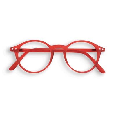 +3.00 Red Circular Reading Glasses | Waterstones