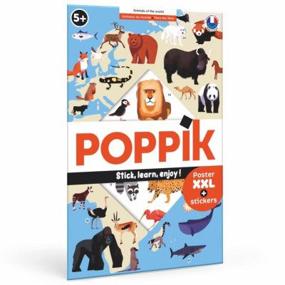 Animals Of The World Poster And Stickers | Waterstones
