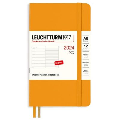 Rising Sun Pocket Wkly Notes Soft Diary 2024 | Waterstones