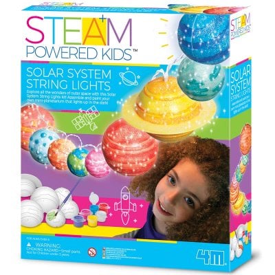 Steam Powered Kids - Solar System Lights | Waterstones