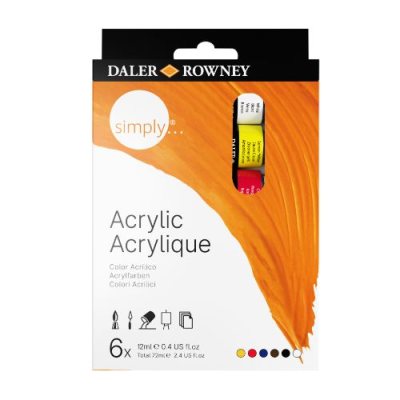 Daler Rowney Simply Acrylic Paint Set | Waterstones