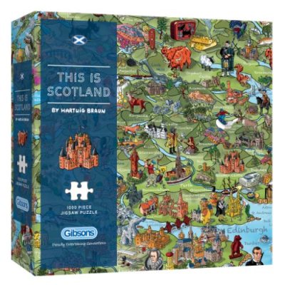 This Is Scotland 1000 Piece Jigsaw Puzzle | Waterstones