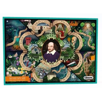 Shakespeare 1000 Piece Jigsaw Puzzle | Waterstones