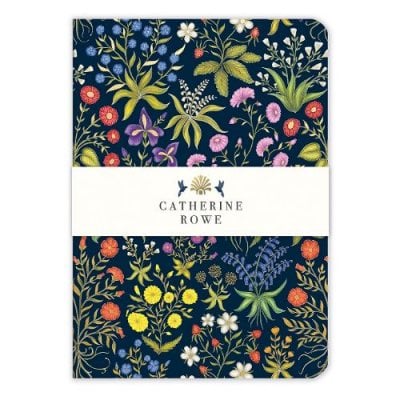 Medieval Flowers Luxury Notebook | Waterstones