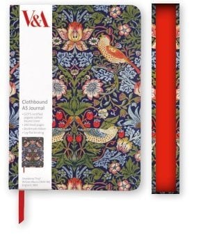 Strawberry Thief A5 Clothbound Journal | Waterstones