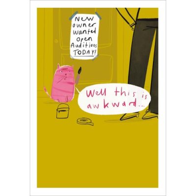 Well This Is Awkward Greeting Card | Waterstones